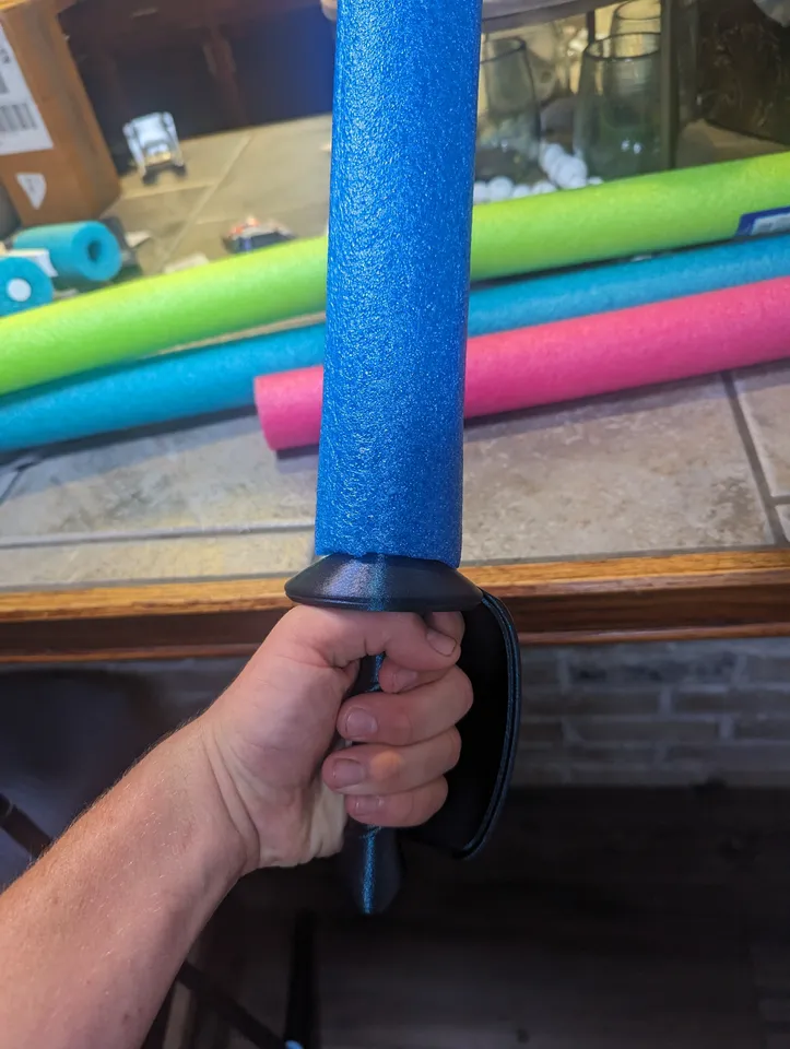 Fancy Pool Noodle Sword by RWBDesigns | Download free STL model ...