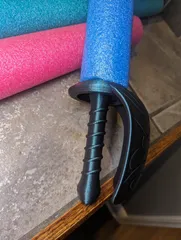 pool noodle sword by Michael LaPan | Download free STL model ...