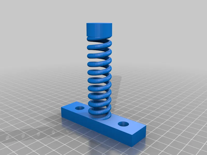 Spring Bracket by LincolnRaspberry | Download free STL model ...