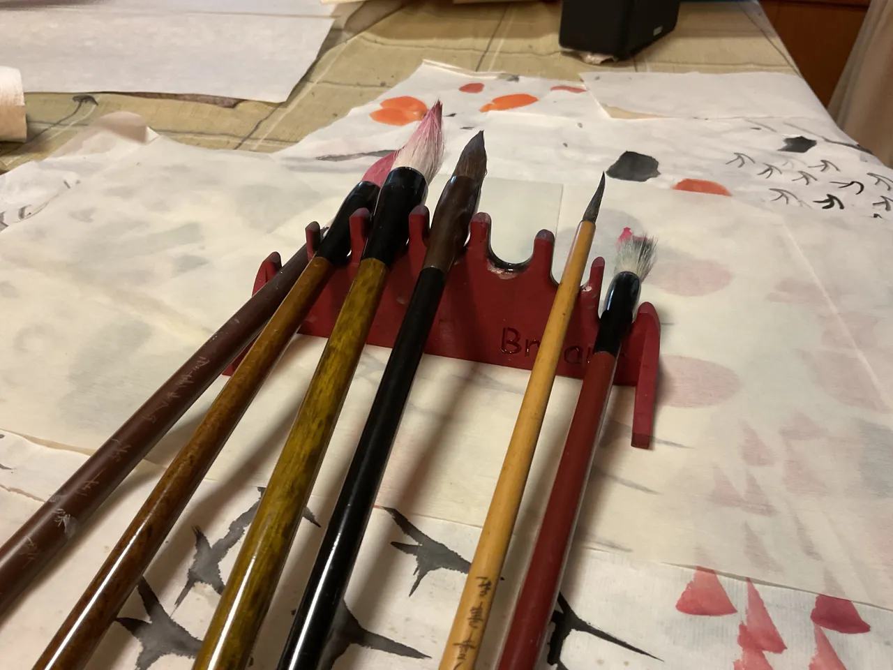 Paintbrush Holder by Bryant Yu | Download free STL model | Printables.com