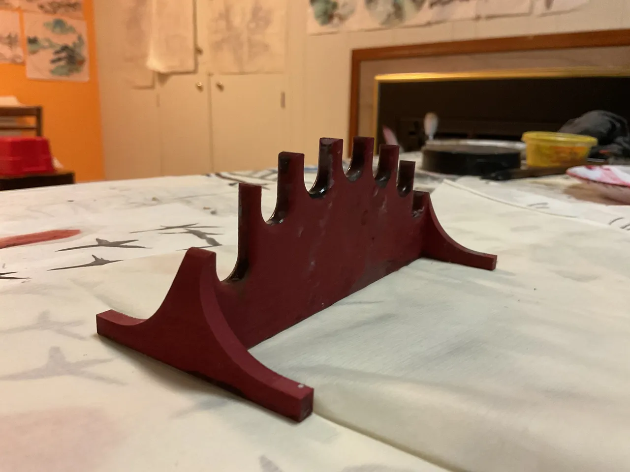 Paintbrush Holder by Bryant Yu | Download free STL model | Printables.com