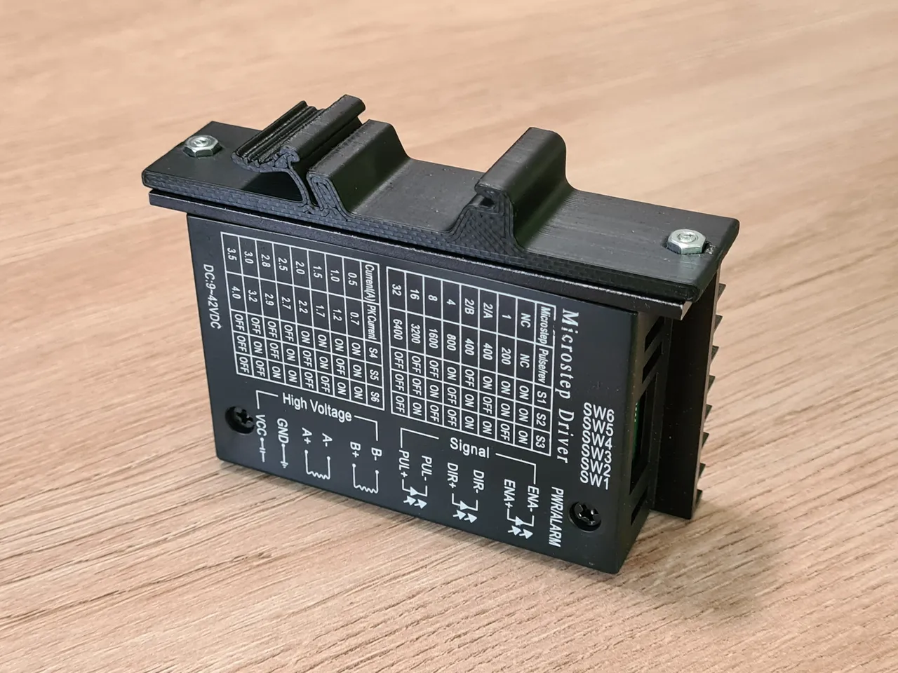 TB6600 DIN Rail Clip Mount by ereenke | Download free STL model ...
