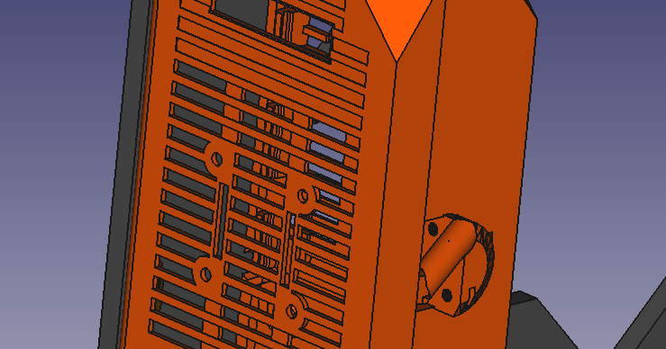 Prusa MKx Stock frame RAMPS Enclosure by alromh87 | Download free STL ...