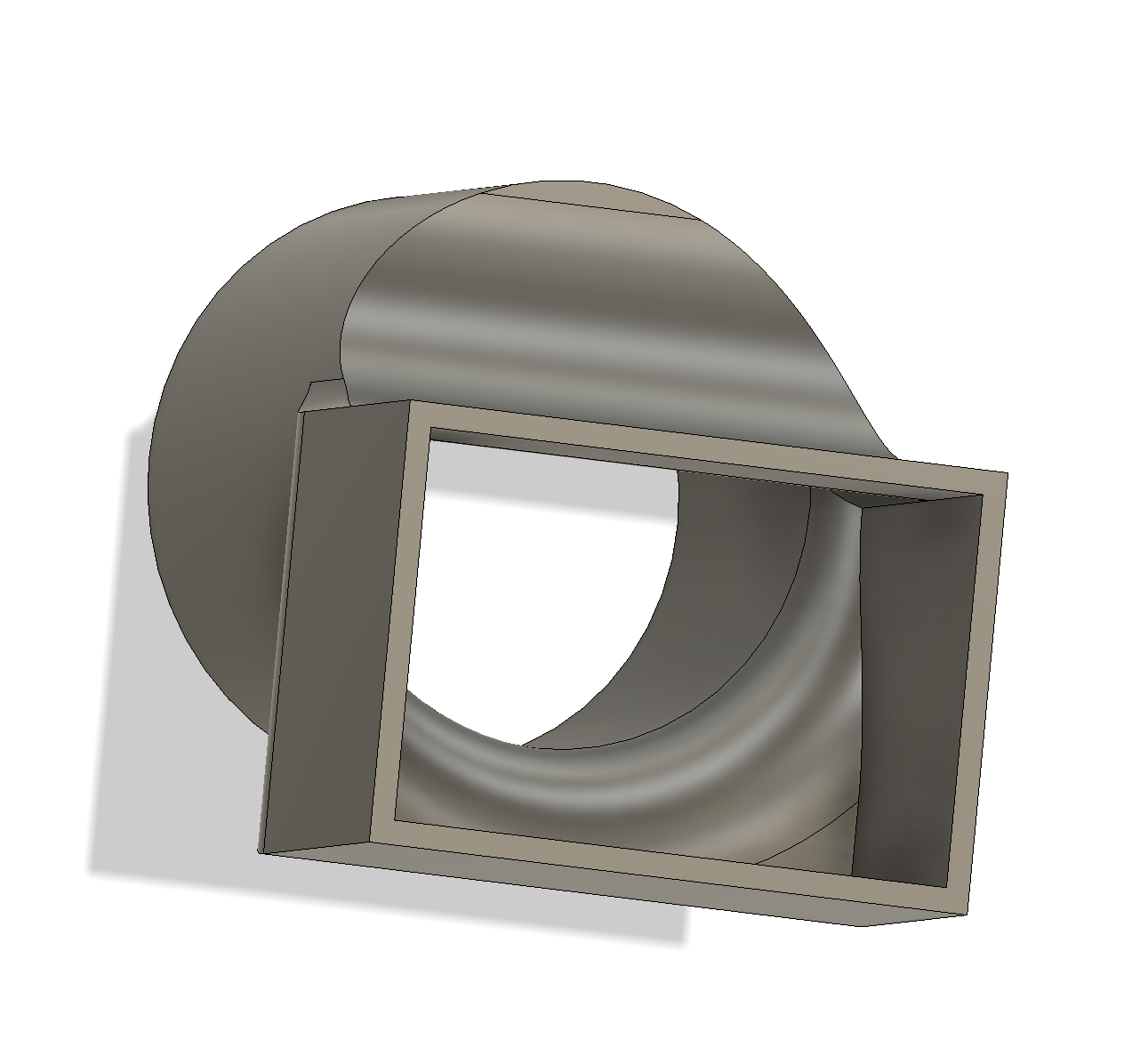 Rectangle Downspout Offset Adapter for PVC underground drain by Tinker ...