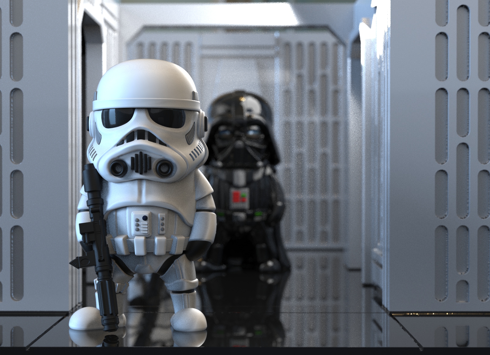 Mini Stormtrooper by Wekster | Download free STL model | Printables.com