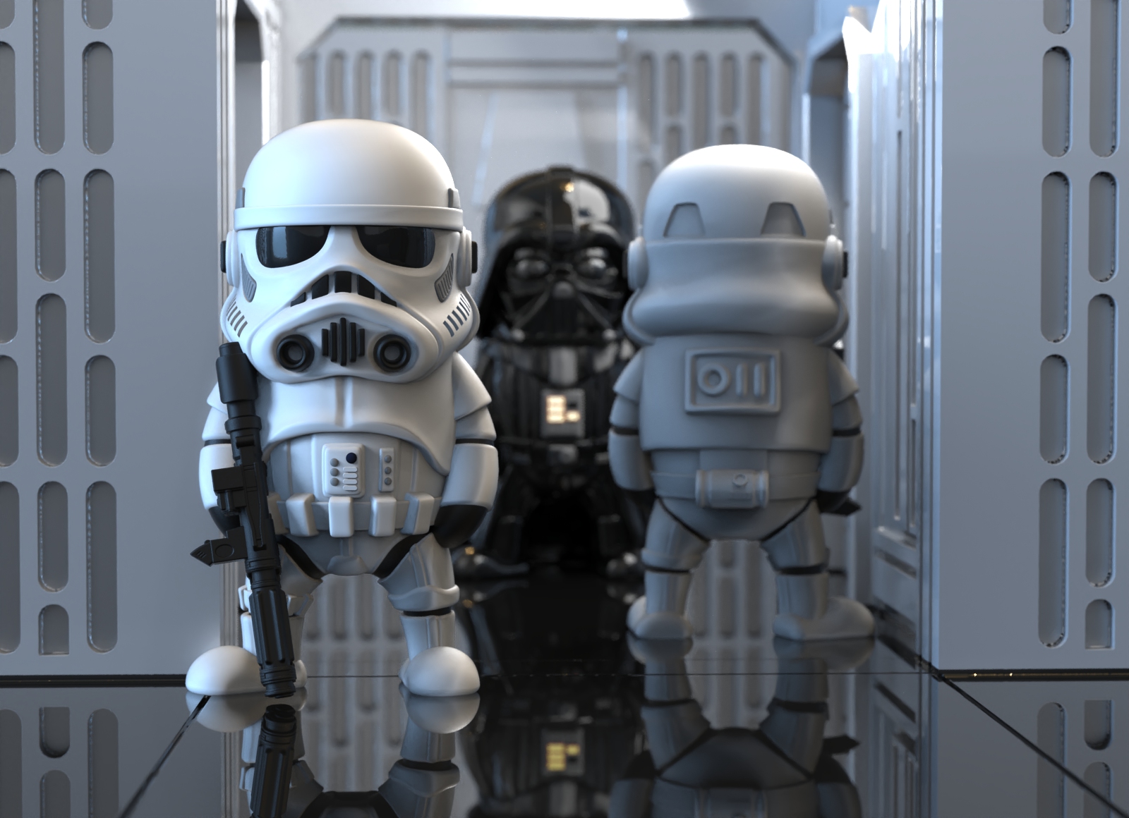 Mini Stormtrooper by Wekster | Download free STL model | Printables.com