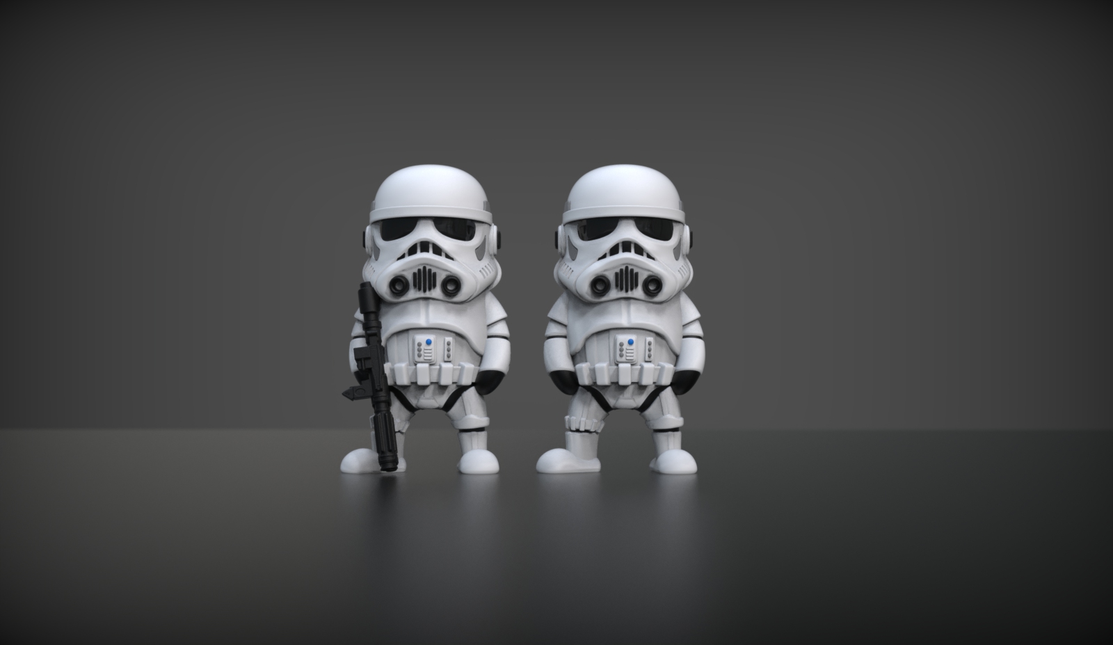 Mini Stormtrooper by Wekster | Download free STL model | Printables.com