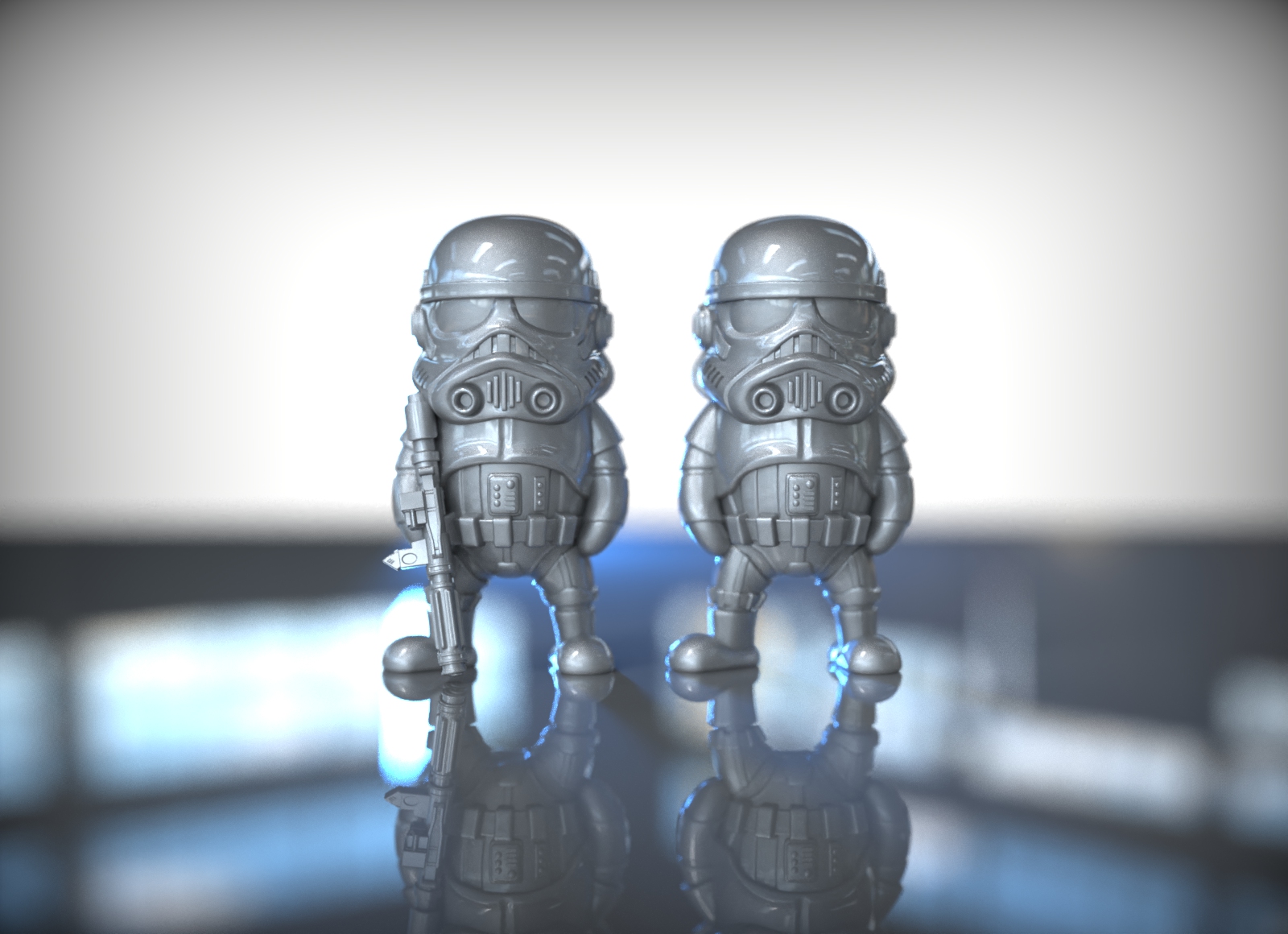 Mini Stormtrooper by Wekster | Download free STL model | Printables.com
