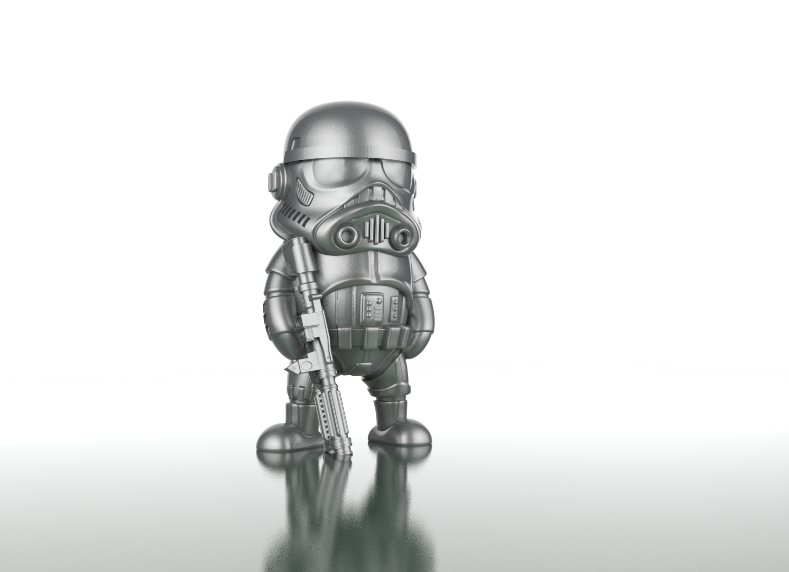 Mini Stormtrooper by Wekster | Download free STL model | Printables.com