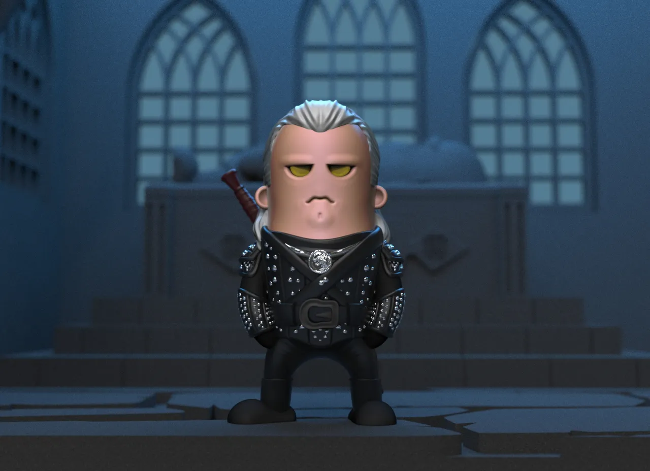 Mini Witcher by Wekster | Download free STL model | Printables.com