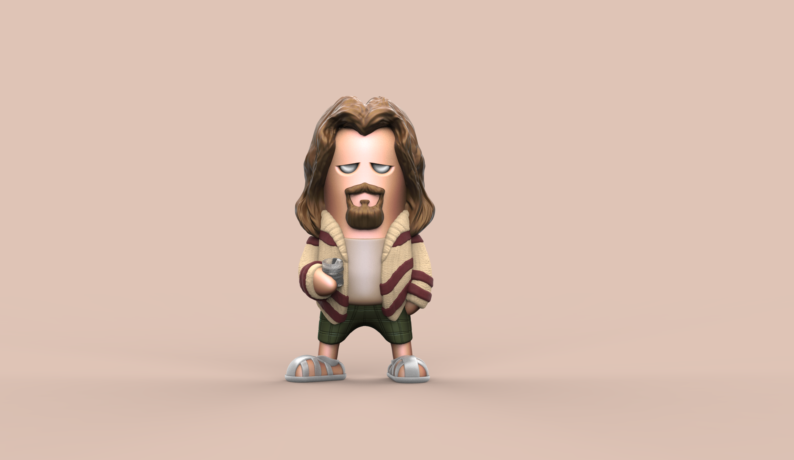 Mini Lebowski - the Dude by Wekster | Printables Store