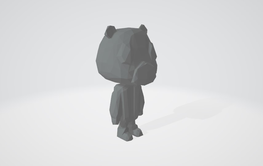 Low Poly Dropout Bear por Alk1s | Descargar modelo STL gratuito ...