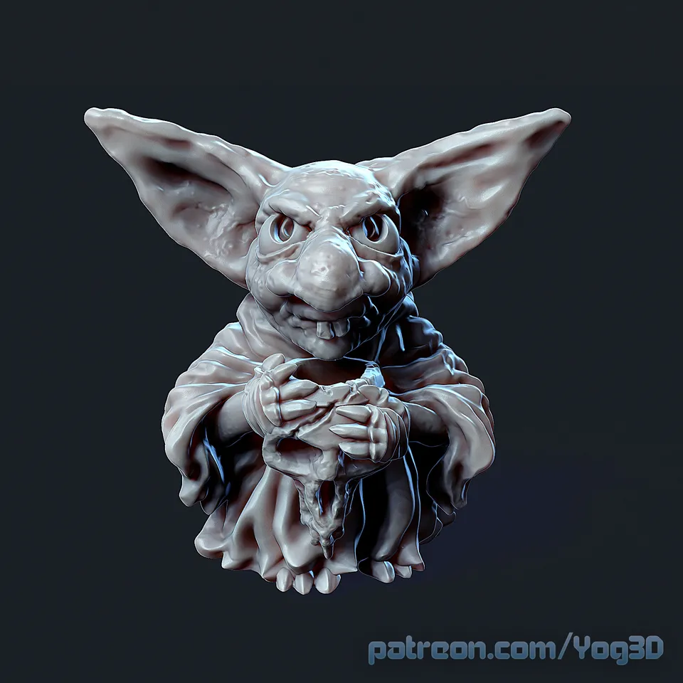 Baby Goblin by Yog3D | Download free STL model | Printables.com