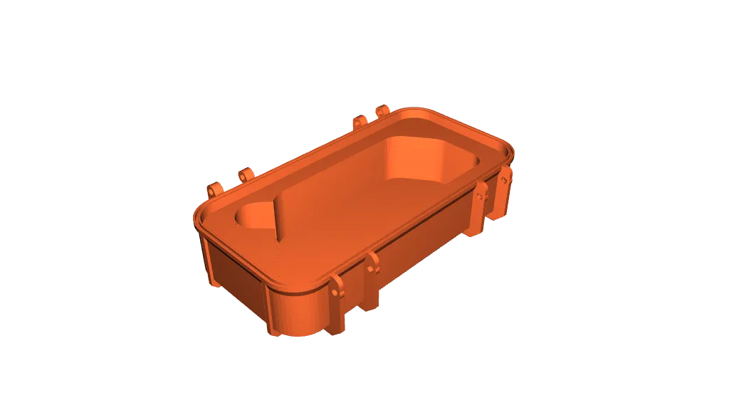 Flipper Zero case (reinforced) - Bottom fitting the TPU Cover by ...