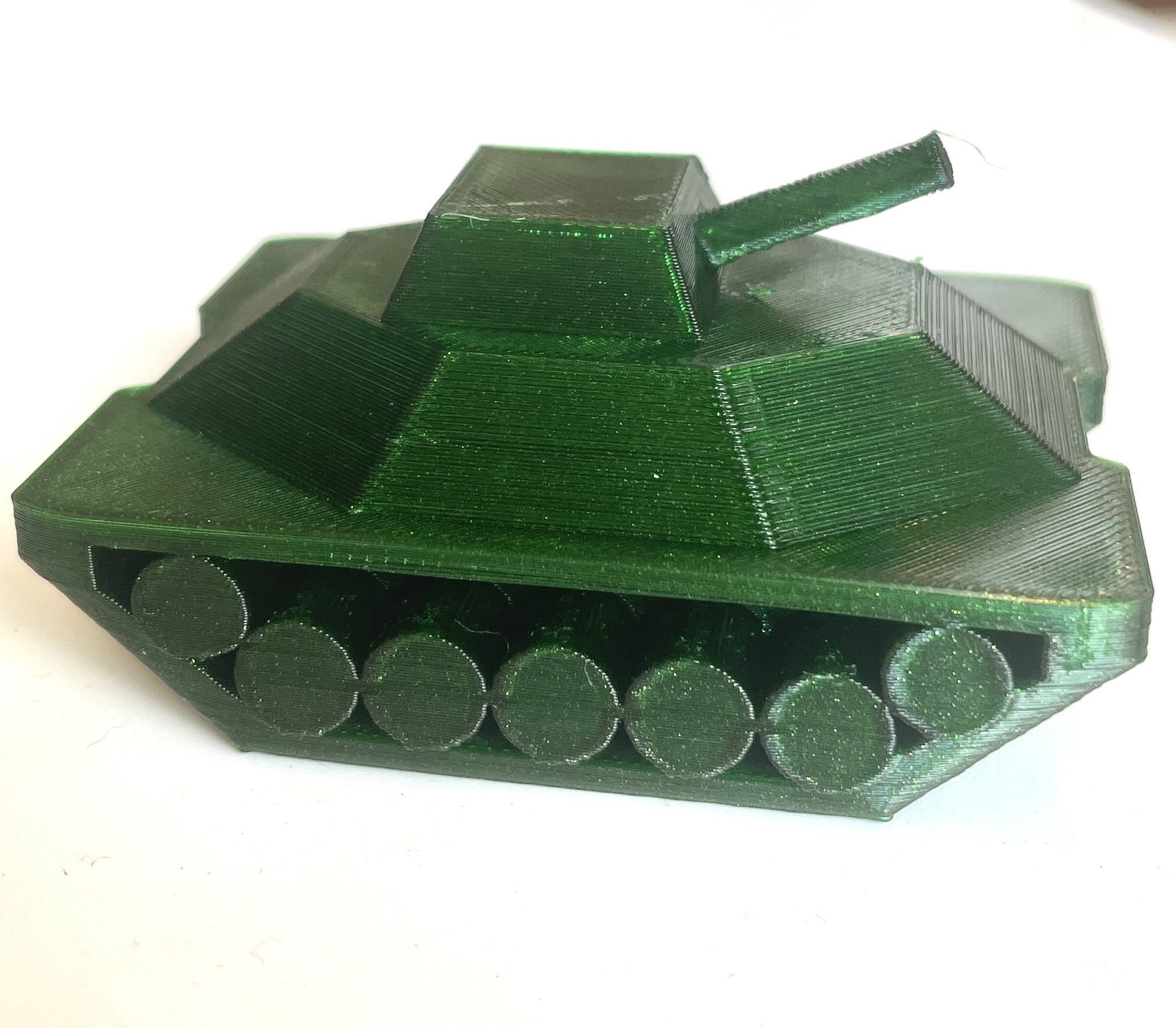 Low poly tank by 3dzeke | Download free STL model | Printables.com