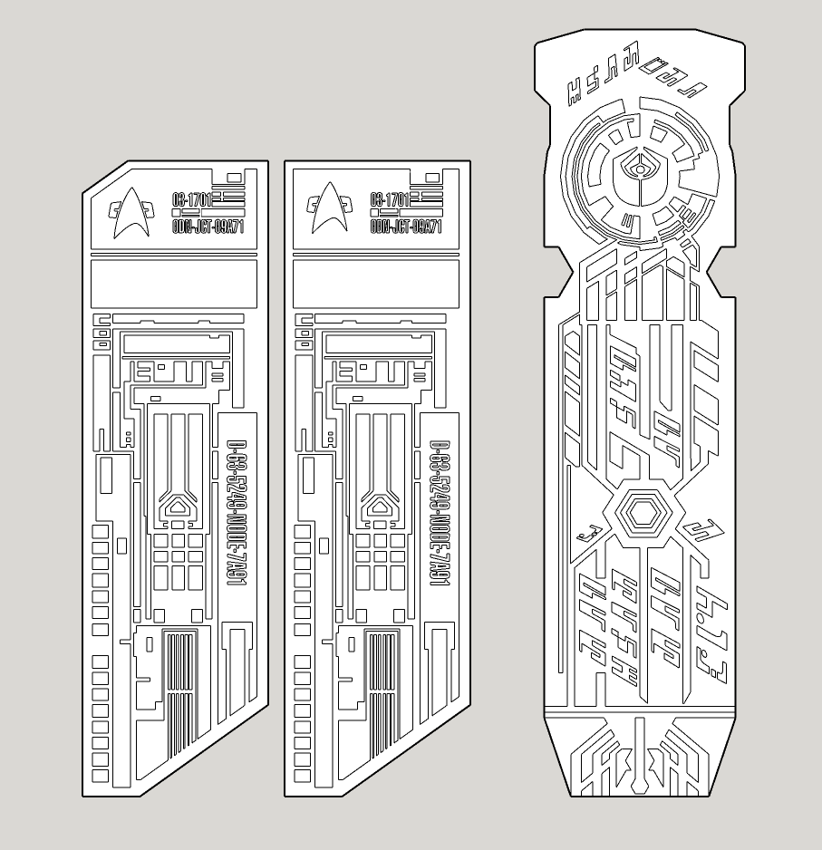 Star Trek Isolinear Chip Collection by DarthExtruder | Download free ...