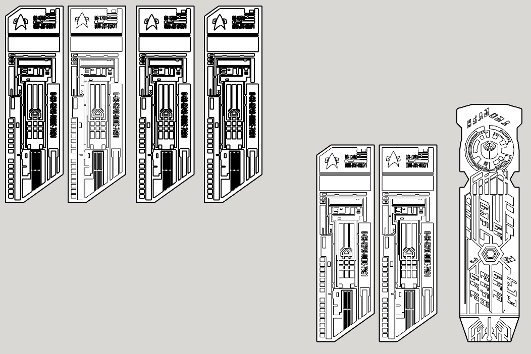 Star Trek Isolinear Chip Collection by DarthExtruder | Download free ...