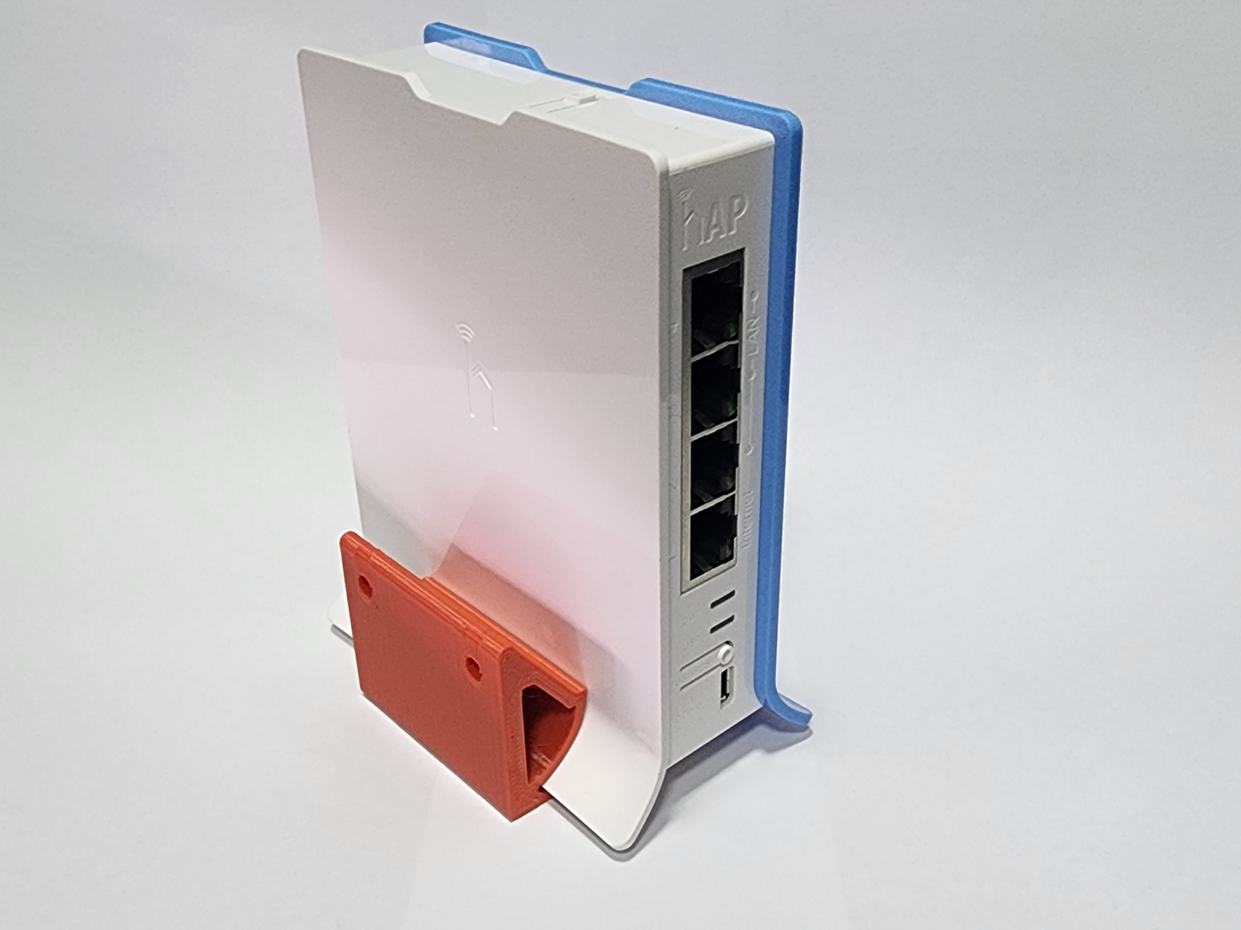 Mikrotik hAP lite TC wall mount by Keepy | Download free STL model ...