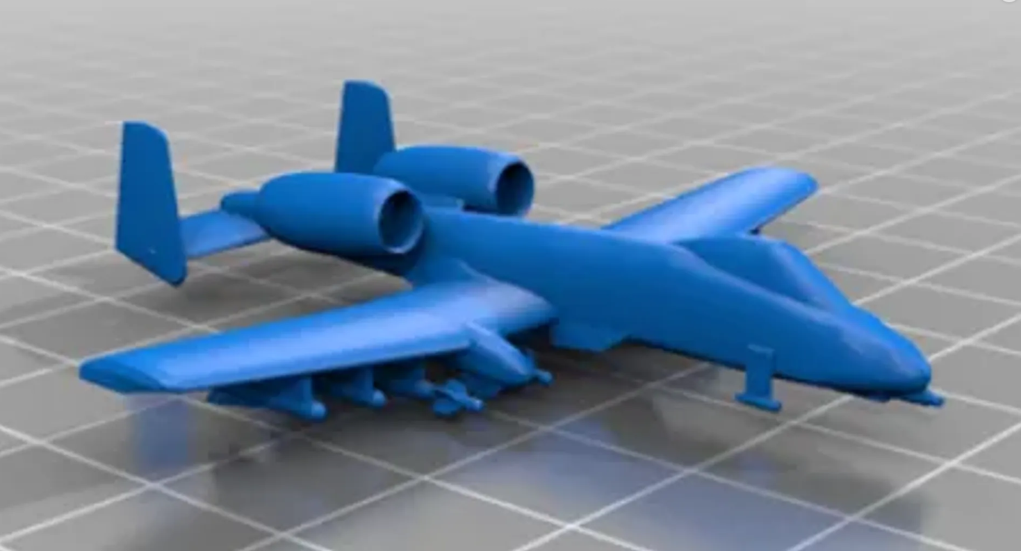 A-10 Warthog by AyhxmDev | Download free STL model | Printables.com
