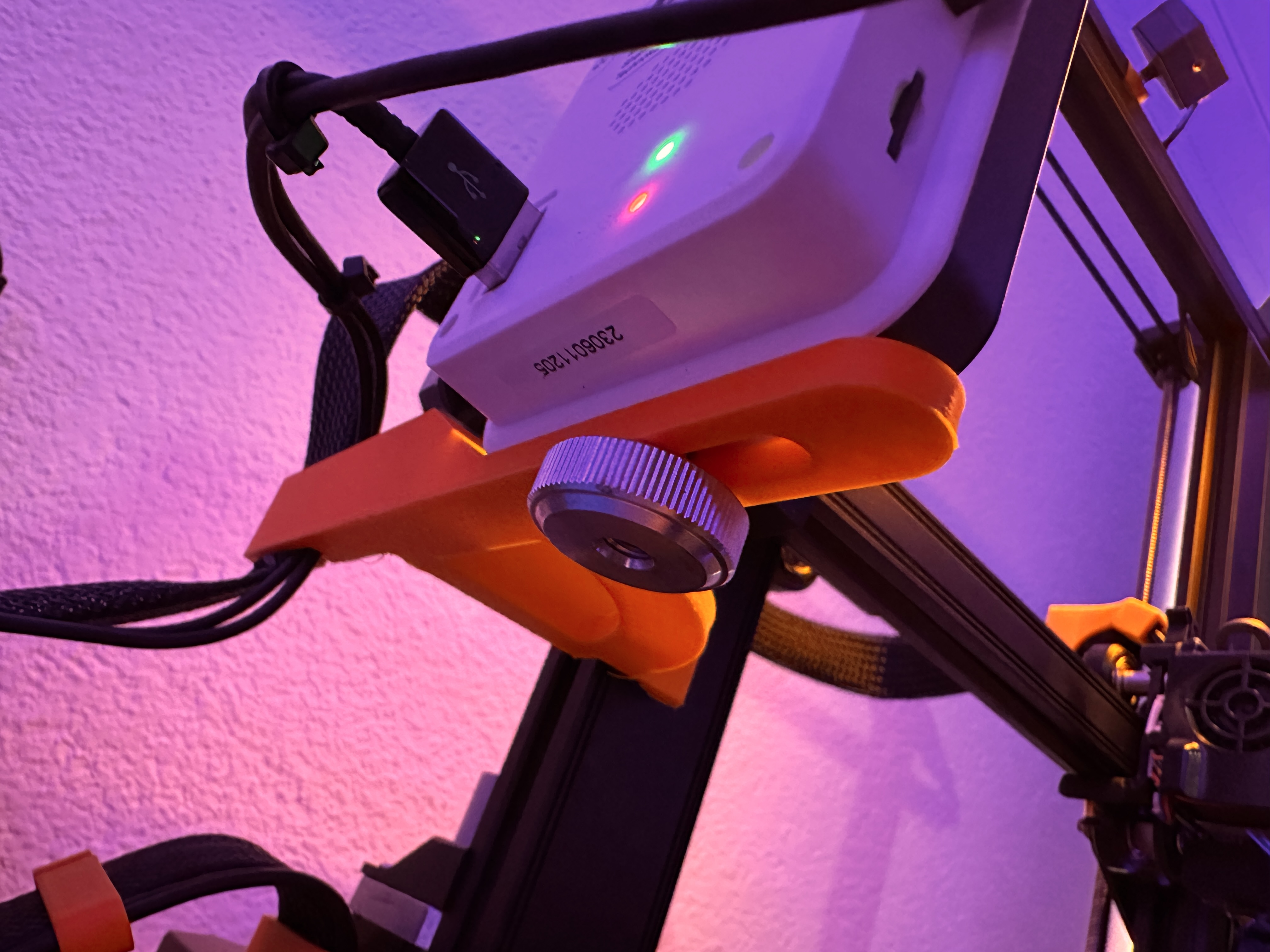 CREALITY ENDER-3 S1 PRO - CABLE HOLDER X-AXIS CAM MOUNT by GRAFIK ...