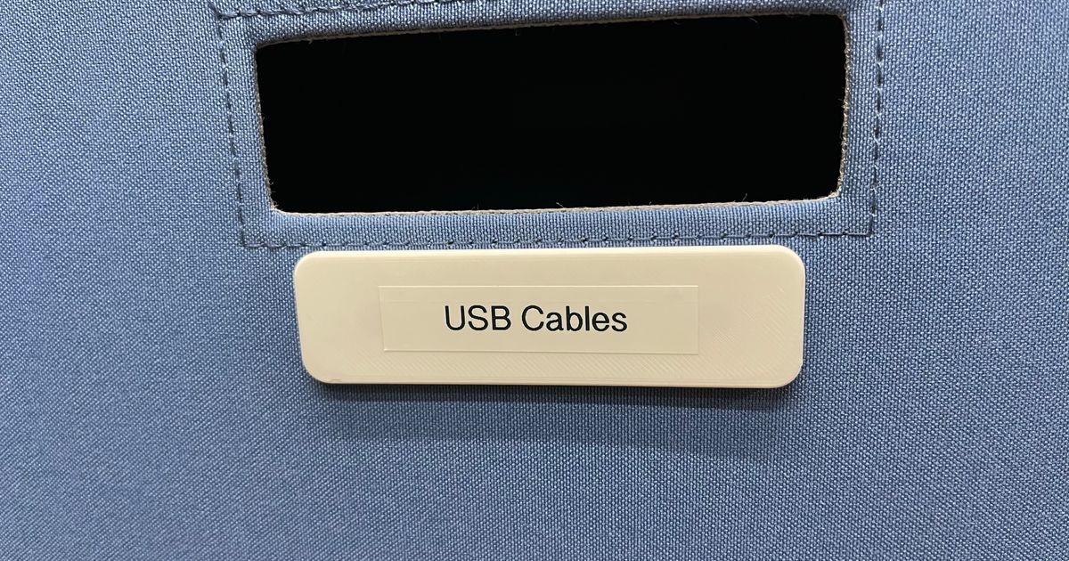 Cube storage magnetic tag by JammerX19 | Download free STL model ...