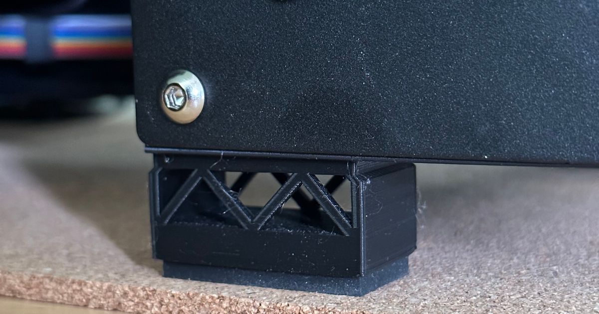 Ender 3 Feet Risers by LavishCoPrints | Download free STL model ...