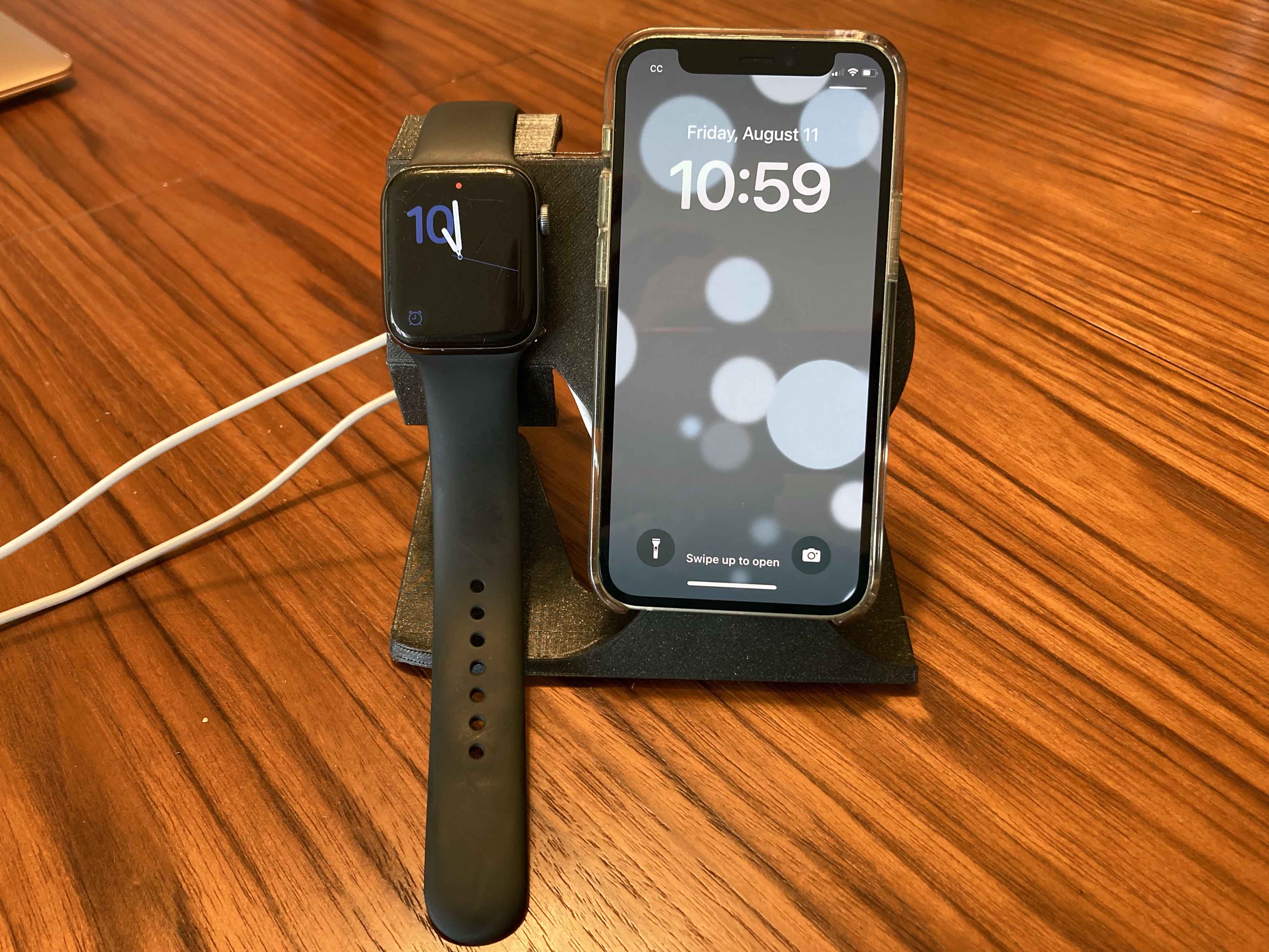 Apple Watch and iPhone Stand by fl_mike | Download free STL model ...