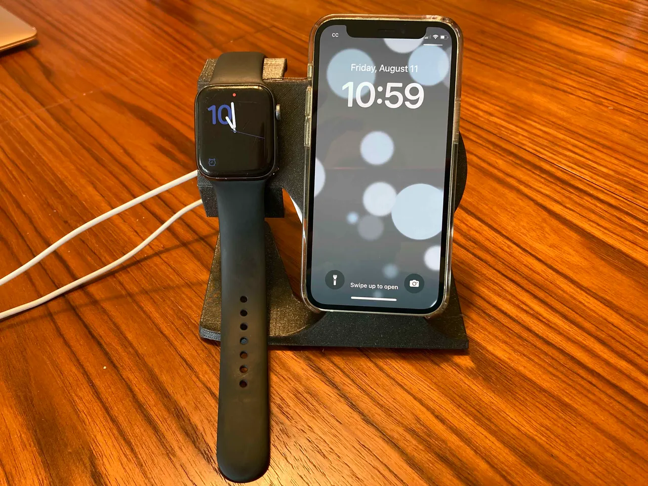 Apple Watch and iPhone Stand by fl_mike | Download free STL model ...