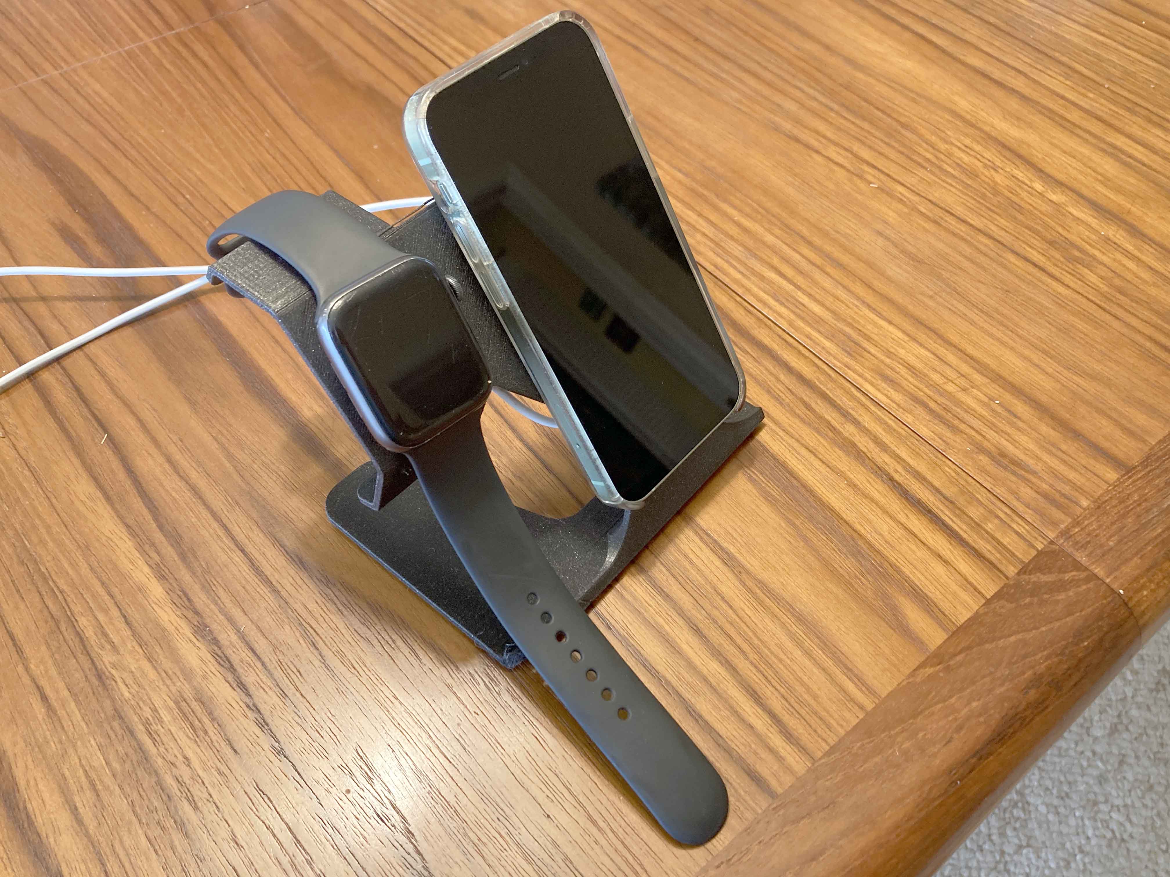 Apple Watch and iPhone Stand by fl_mike | Download free STL model ...