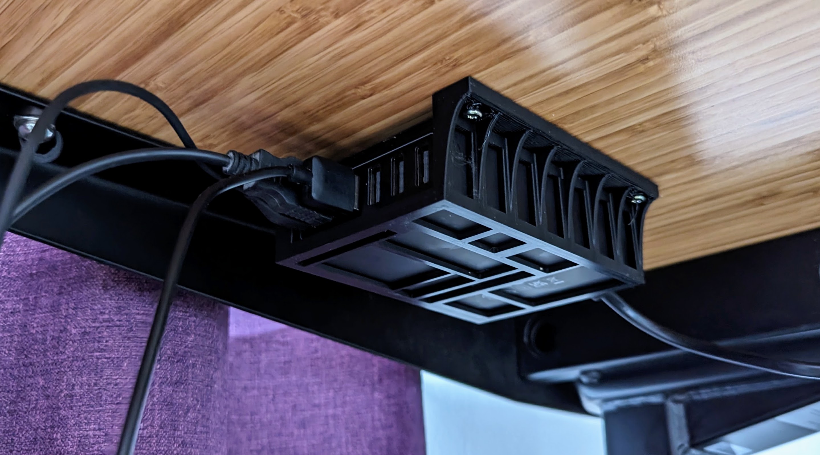 Anker PowerPort Under Desk Mount by Shokus | Download free STL model ...