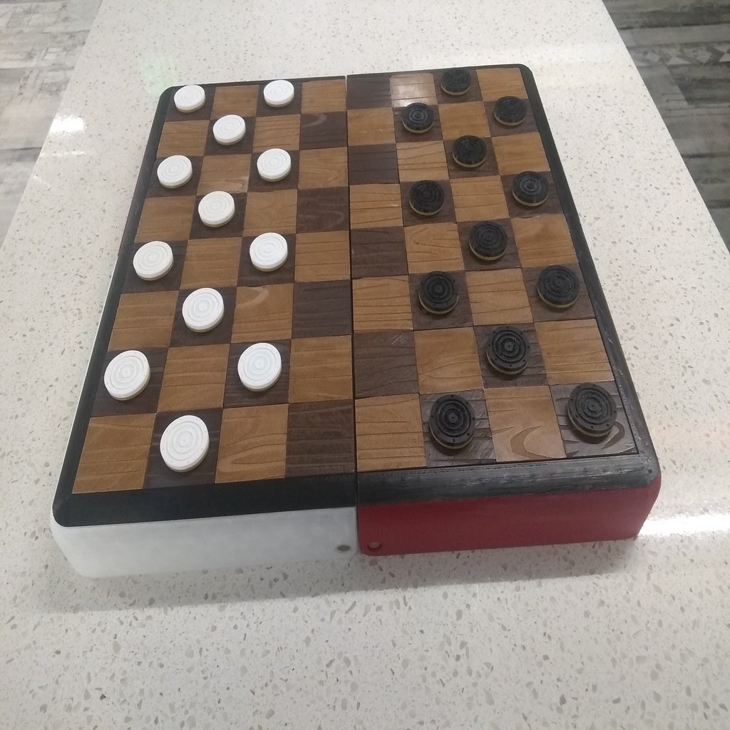 Checkers Men with Crowns por Jérémy Reeder | Descargar modelo STL ...