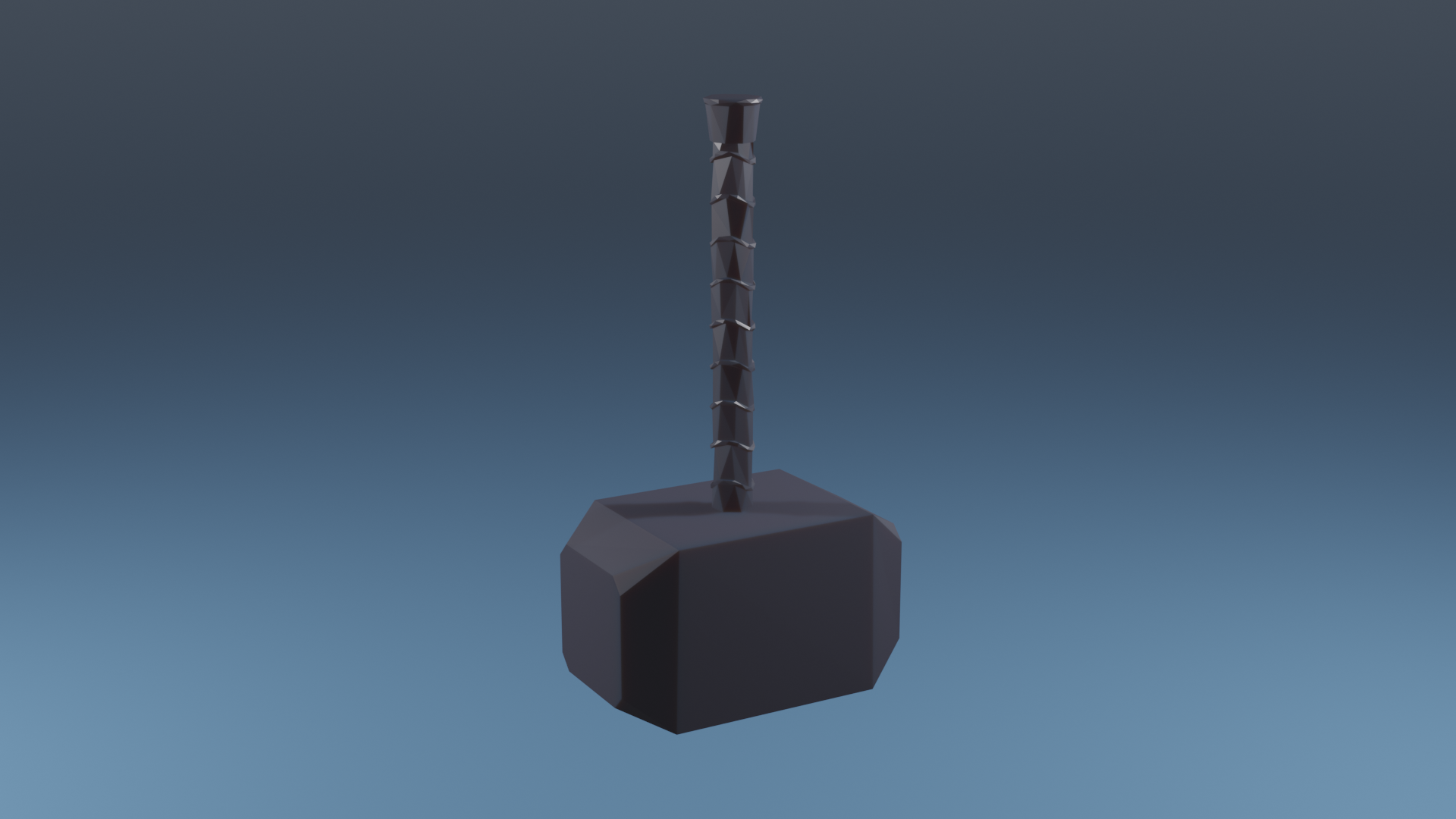 Mjolnir - Low Poly by GCV3D | Download free STL model | Printables.com