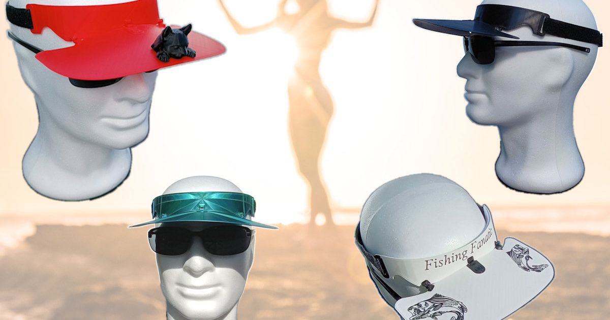 Head Visor (Flat print-in-place!) by Wim V | Download free STL model ...