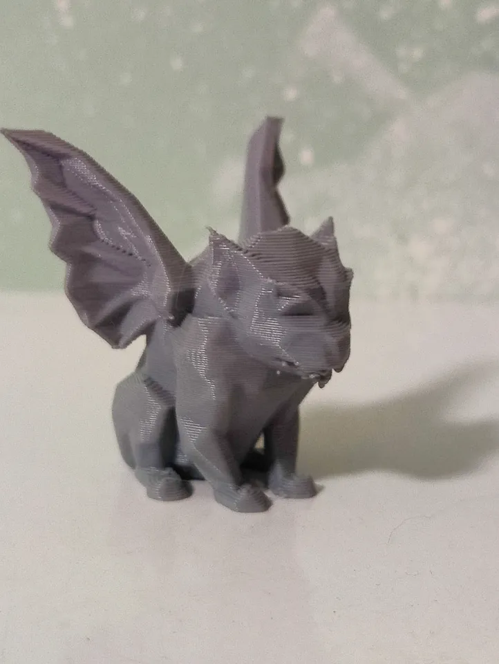 Low Poly Gargoyle by MadTNOTN | Download free STL model | Printables.com