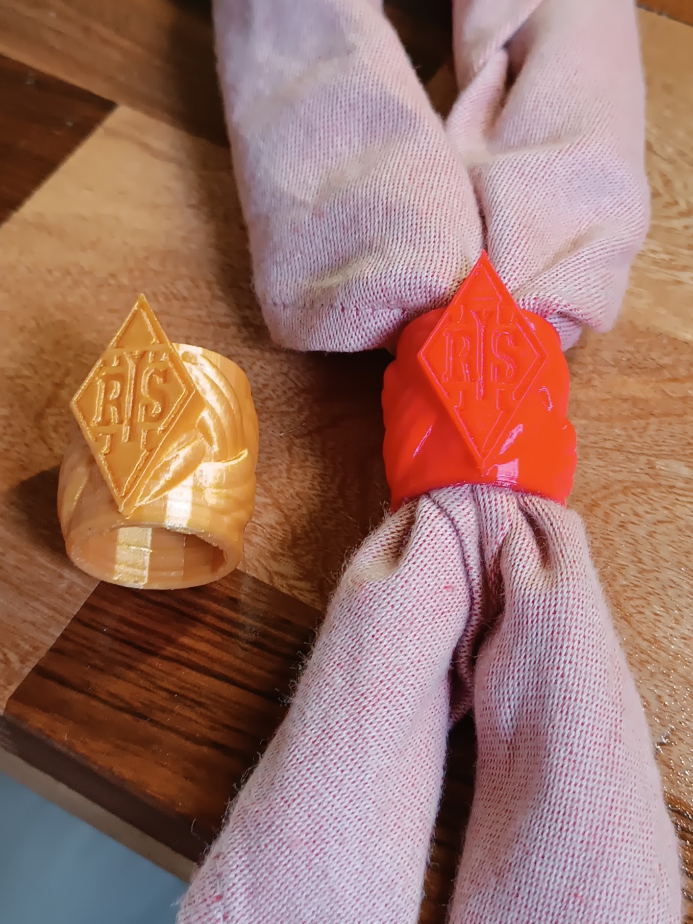 Scout woggle Scarf Ring neckerchief with Rover badge - Pasapañuelos o ...