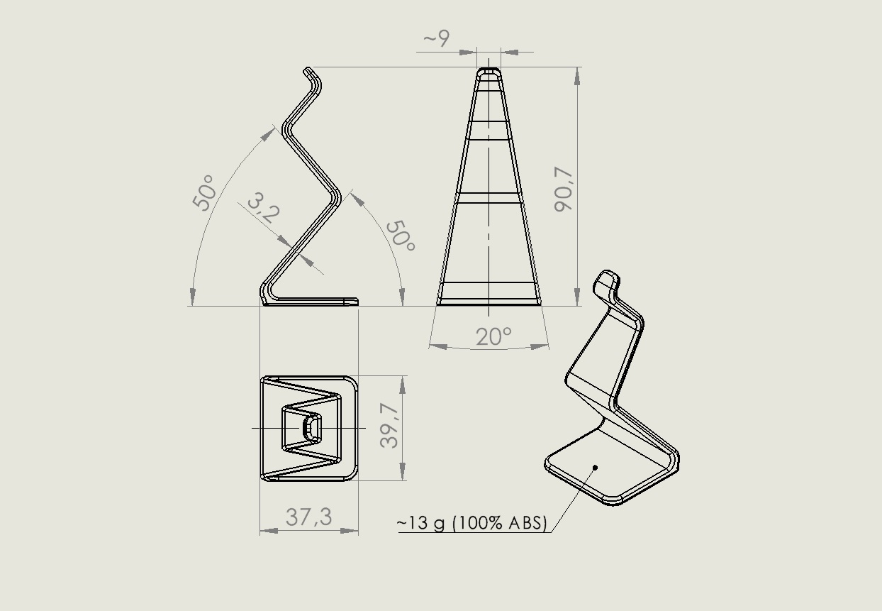 Low Poly Ascending Flat Pyramid by dmc | Download free STL model ...