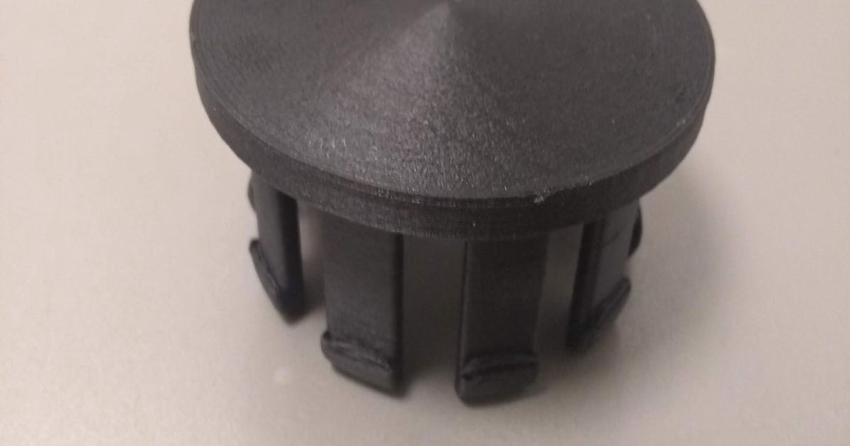 2¼" Tube Hole Plug by Jérémy Reeder | Download free STL model ...