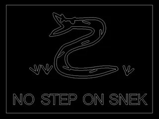 NO STEP ON SNEK by RandyMarsh | Download free STL model | Printables.com