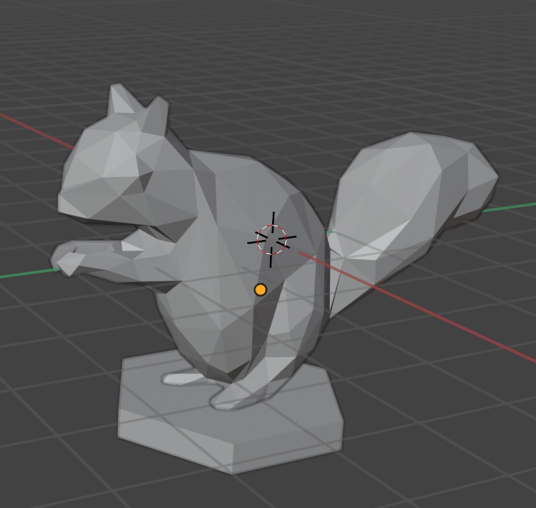 Low Poly Sqirrel by RadAlpaca | Download free STL model | Printables.com