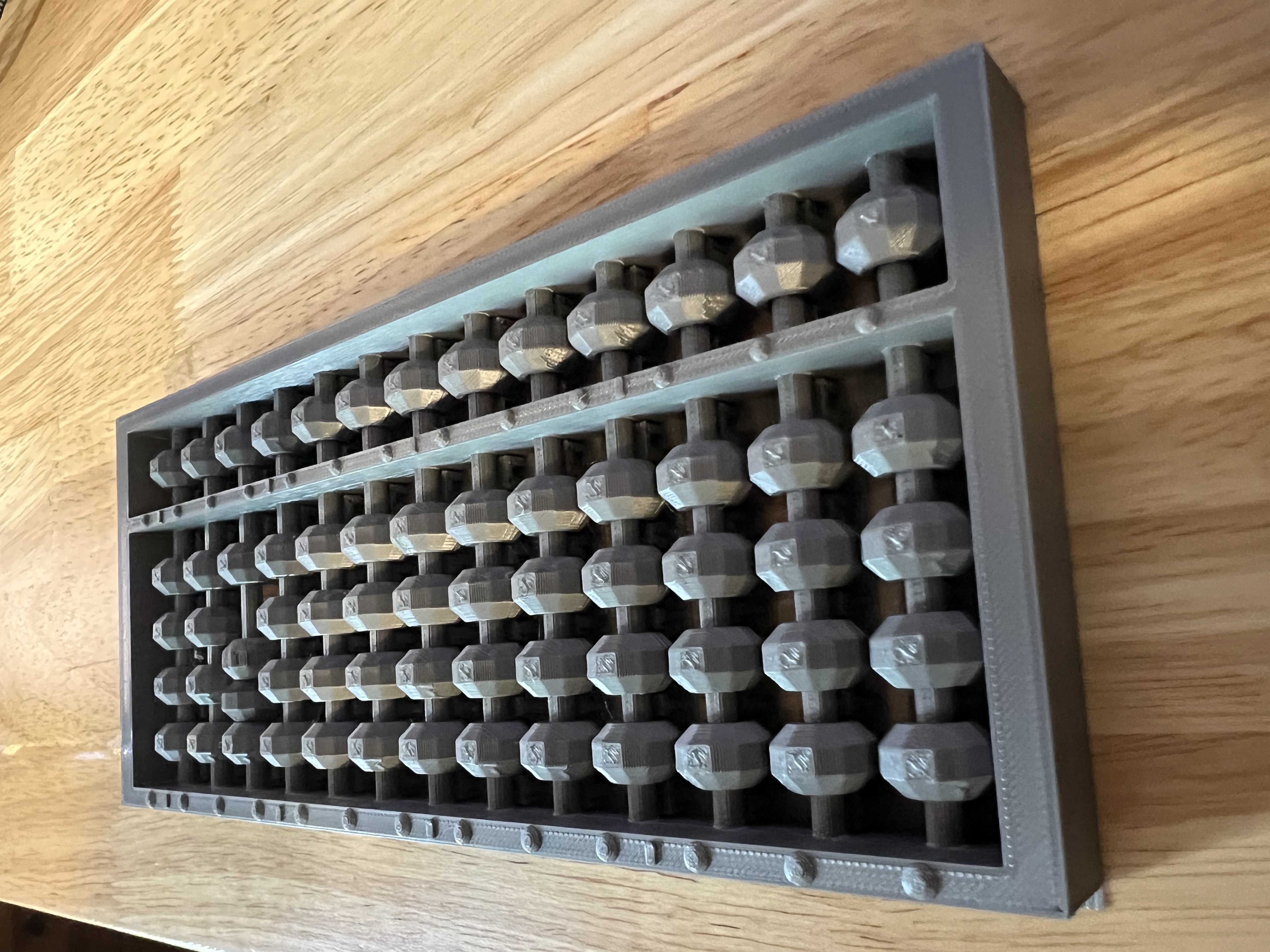 Full 3D Print Abacus by David The Chemist | Download free STL model ...