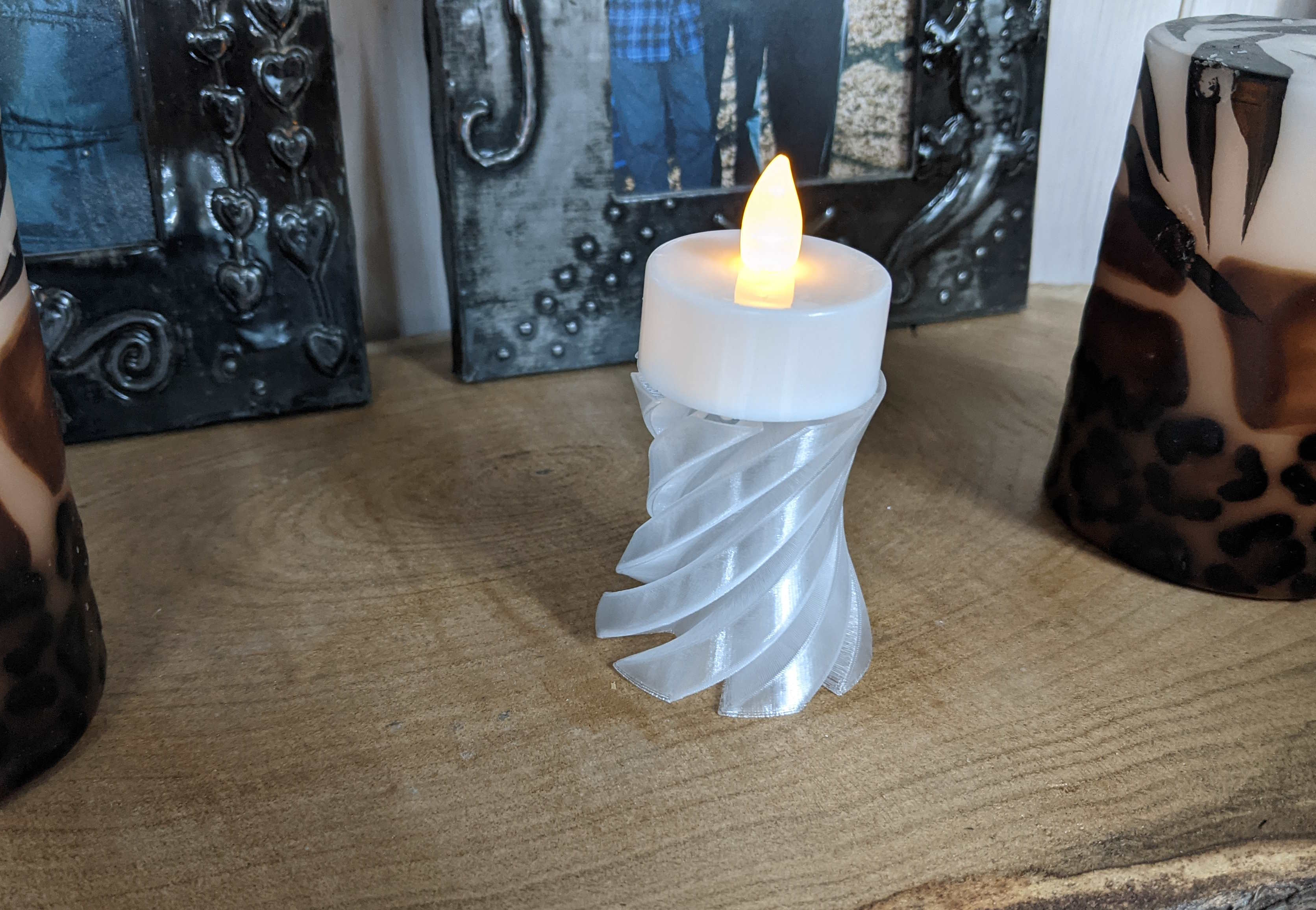 Simple candle holders by Klave | Download free STL model | Printables.com