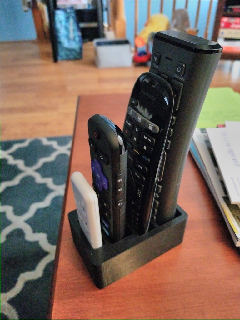 Remote Control Holder 2.0 by colinodell | Download free STL model ...