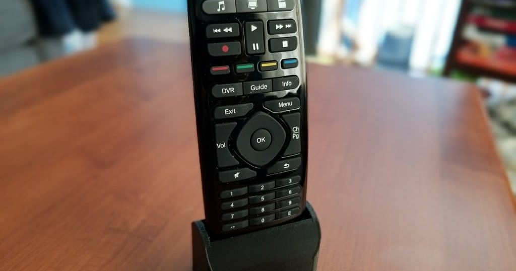 Harmony Remote Control Holder by colinodell | Download free STL model ...