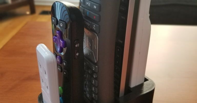 Remote Control Holder by colinodell | Download free STL model ...