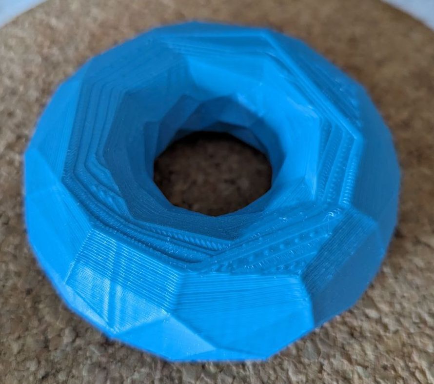 Low Poly Donut by Bogomips | Download free STL model | Printables.com
