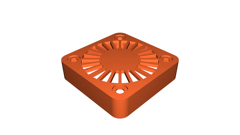 50mm Fan Cover by mrusk | Download free STL model | Printables.com