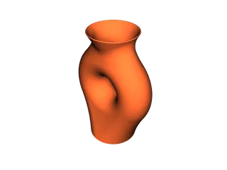 See Right Through You - Modern Vase with Hole by Makers Mashup ...