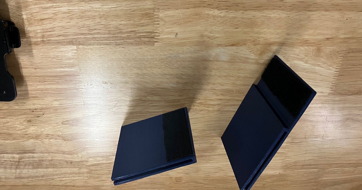 velcro closure tabs for cardboard boxes by hobbyguyme | Download free ...