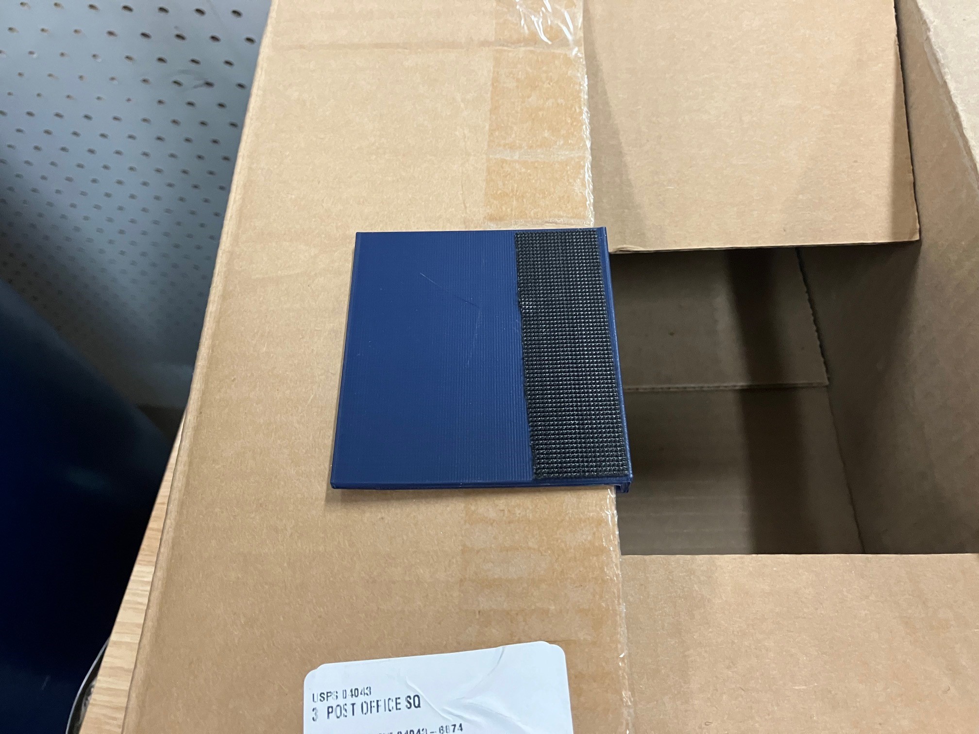 velcro closure tabs for cardboard boxes by hobbyguyme | Download free ...