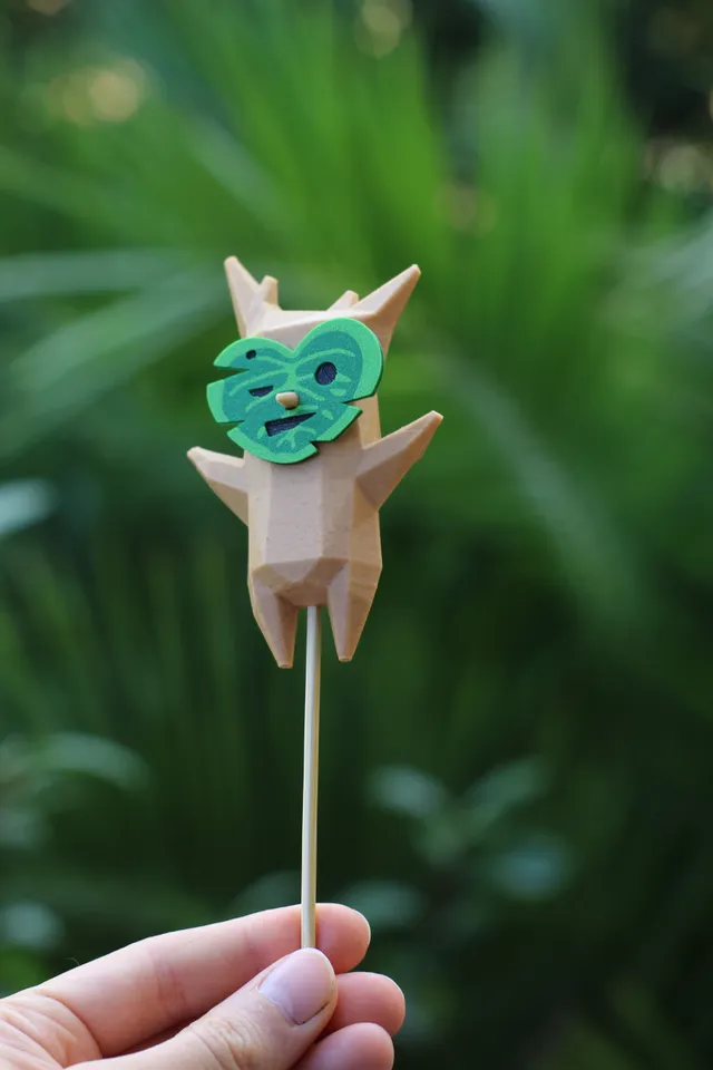 Korok Low Poly (from Zelda BOTW) by Crafty Sven | Download free STL ...